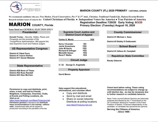 2020 Voter Guide – Sample Ballot – Election Recommendations - United ...