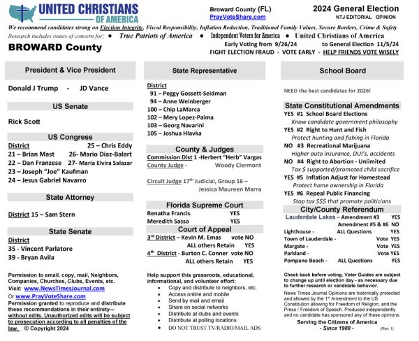 2024 Voter Guide – Sample Ballot – Election Recommendations - United ...
